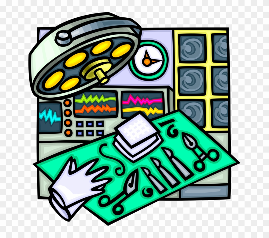 Operating Room Surgical Instruments Clipart (#132309) - PinClipart