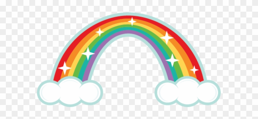 Original - Rainbow Cute Clip Art - Png Download (#134849) - PinClipart