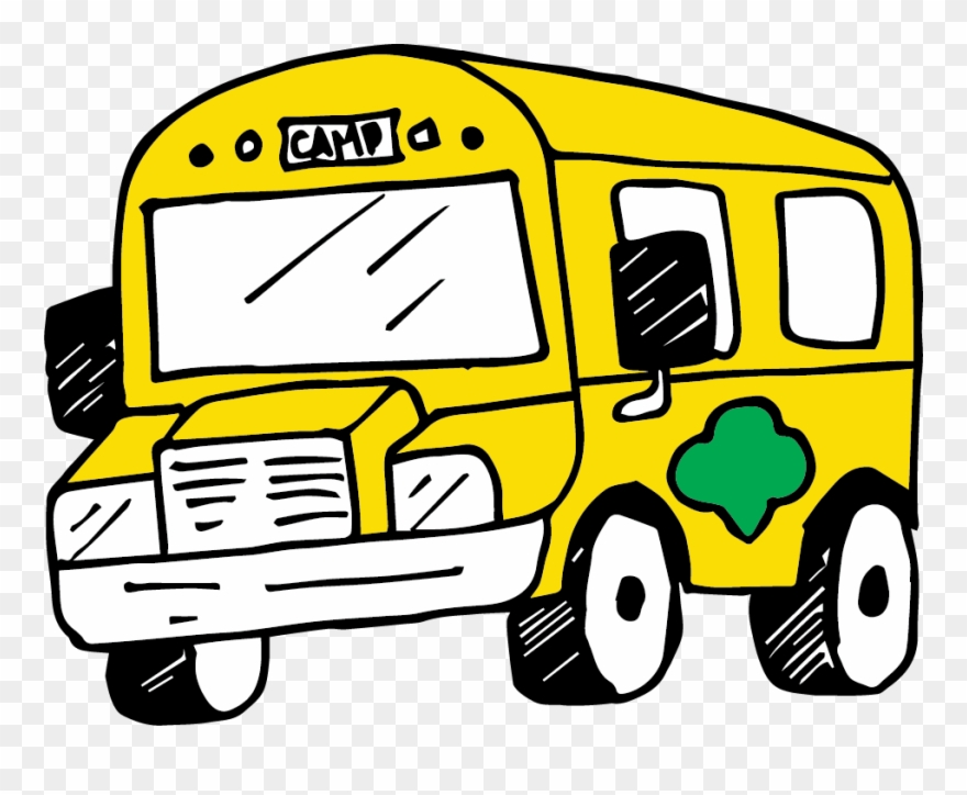 Bus Clipart Summer Camp - Summer Camp Bus Transparent - Png Download ...