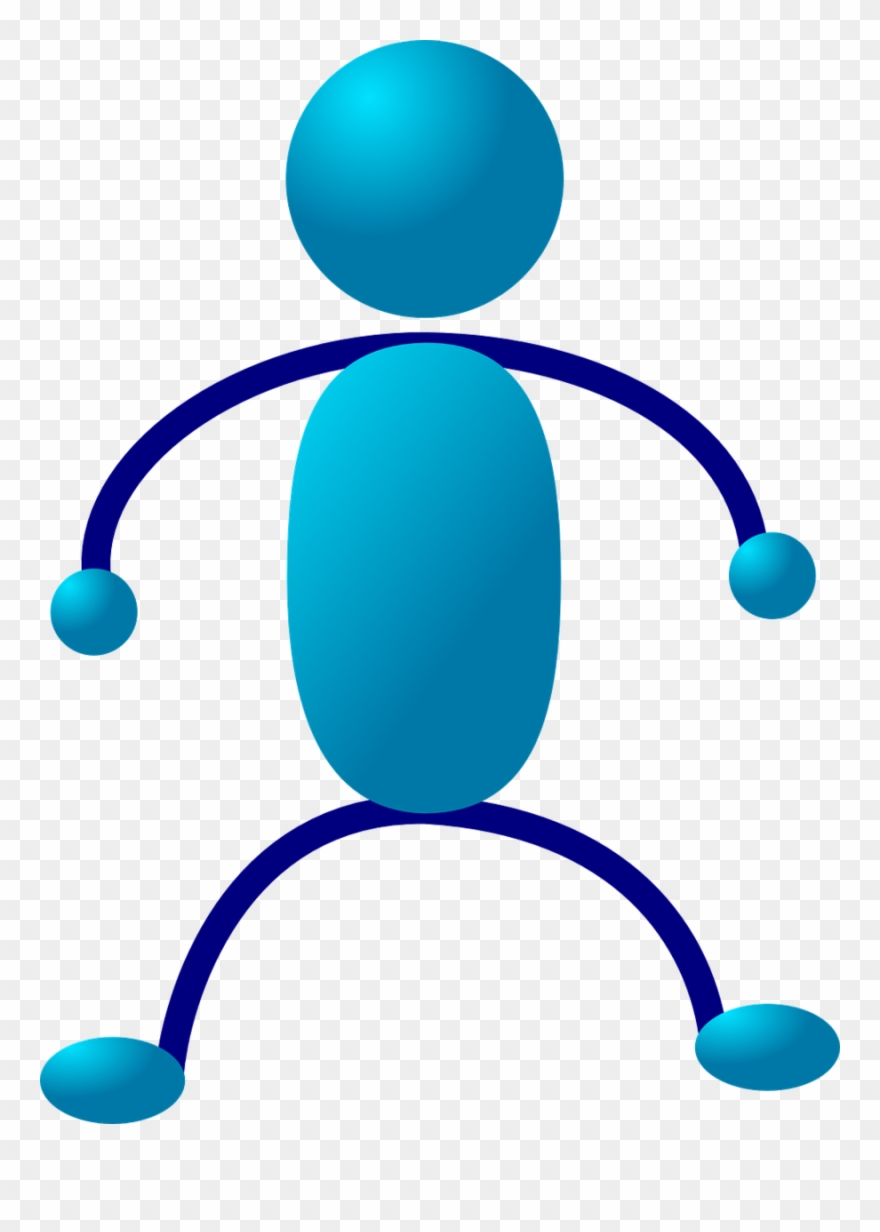 Download Blue Stick Man Clipart Stick Figure Clip Art - Stick Men Clip ...