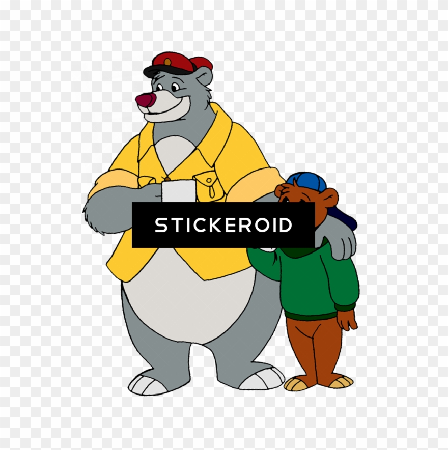 Baloo Book Cartoons Disney Jungle The - Baloo Cartoon Clipart (#1301129 ...