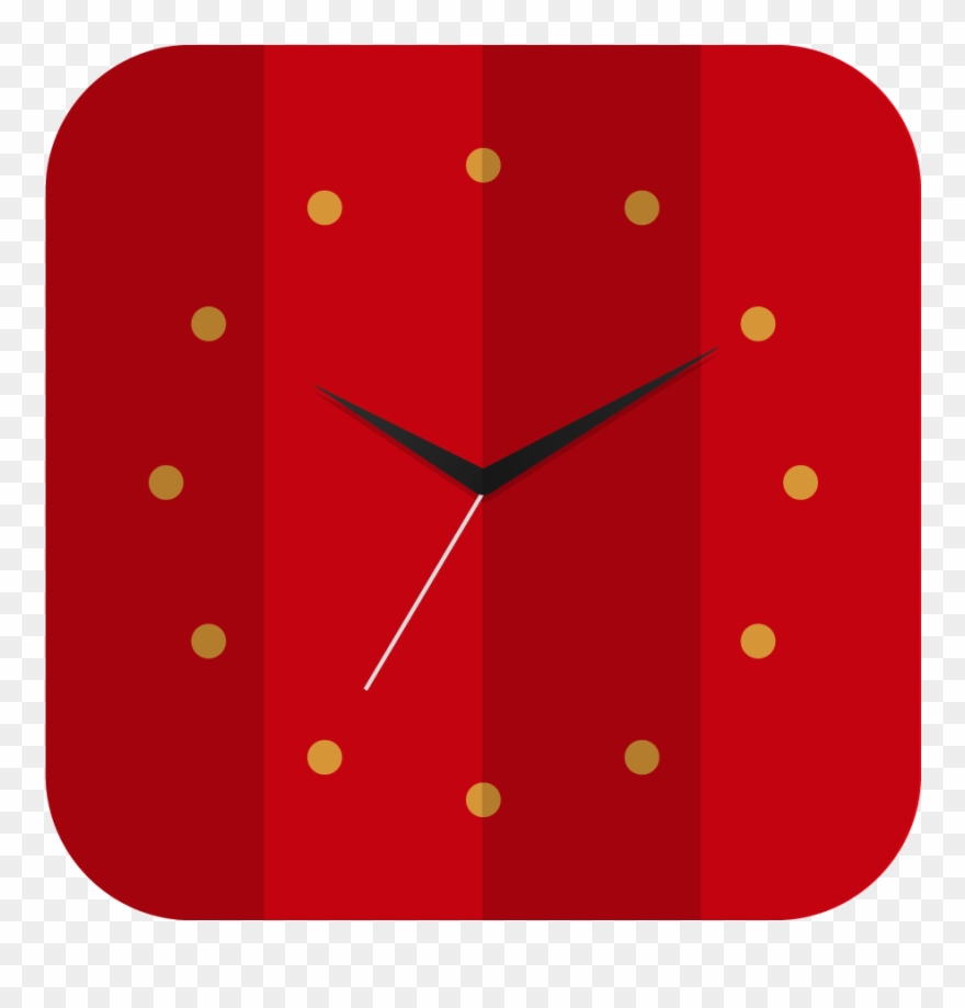 Clipart Clock Rectangle - Clock - Png Download (#1302789) - PinClipart