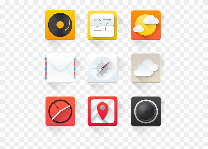 Download High Quality Icons Set By Maksym Khomenko Clipart (#1309123 ...