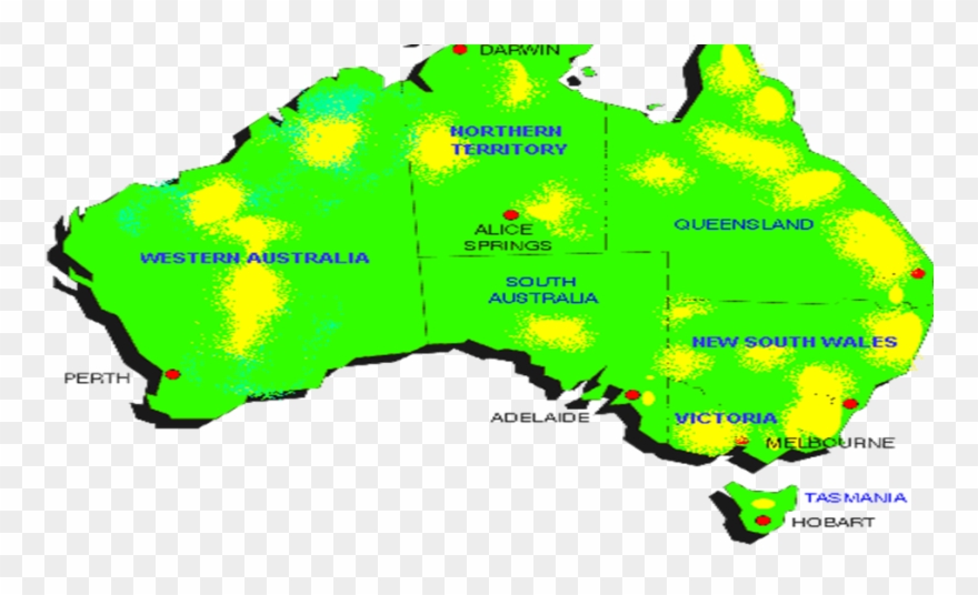 South Australia Mines Map