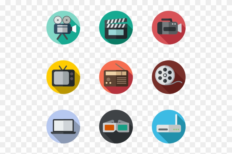 Clipart Freeuse Library Player Icons Free Rounded Multimedia ...