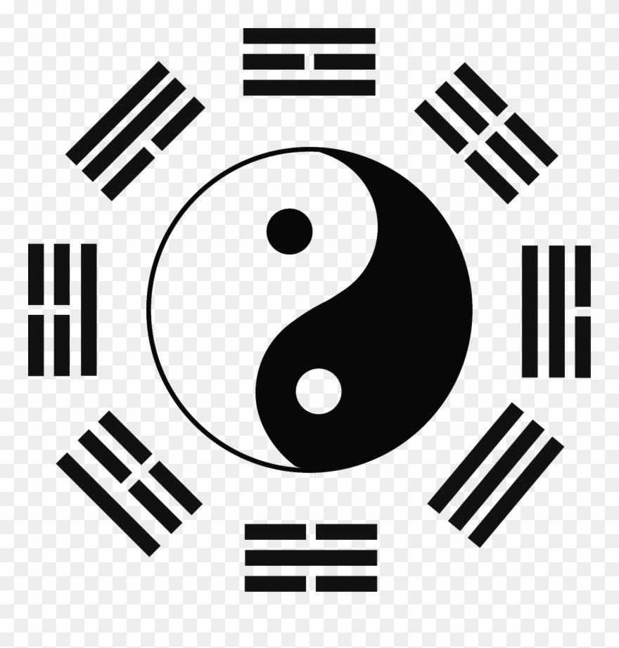 Clipart Info - Yin Yang Ba Gua - Png Download (#1318764) - PinClipart