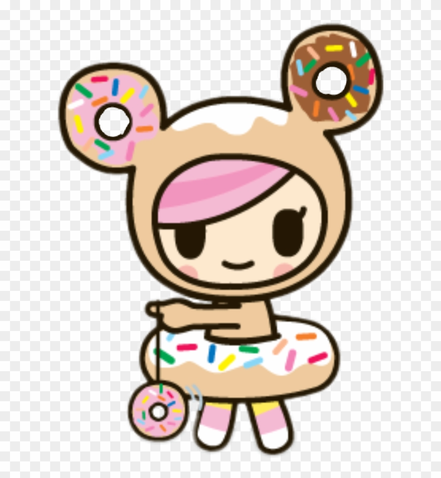 Tokidoki Clipart Donut - Tokidoki Donutella - Png Download (#1330759 ...