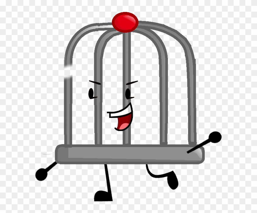 Download Bird Cage Idle - Bfdi Cage Clipart (#1333647) - PinClipart