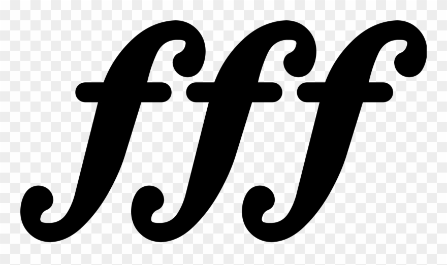 Fff In Music Clipart (#1339634) - PinClipart