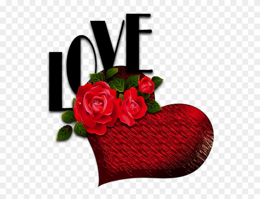 Red Rose Flowers Of Love Clipart (#1343190) - PinClipart