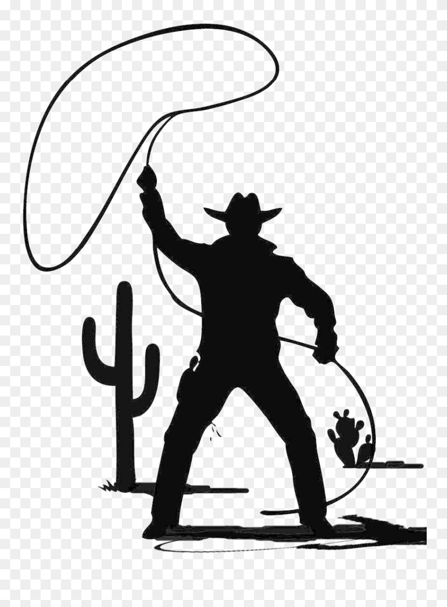 Cowboy Lasso Svg