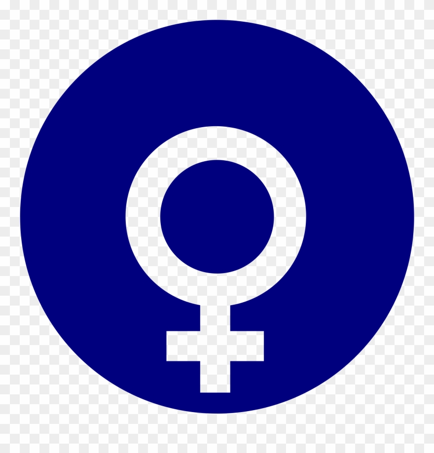 Gender Symbol In A Circle Clipart (#1353124) - PinClipart