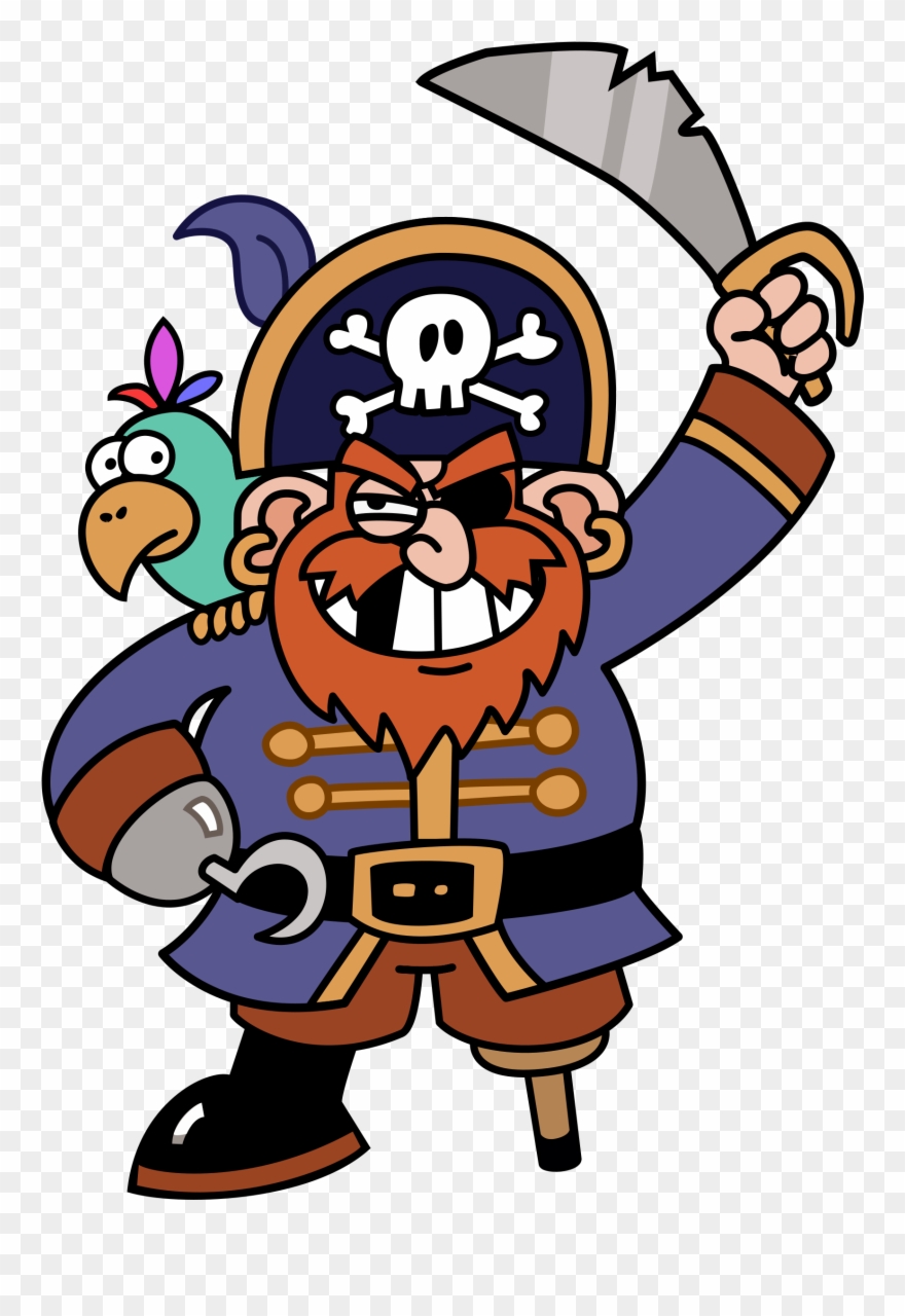 File Piratey Background Svg Wikimedia Commons Open - Cartoon Pirate ...