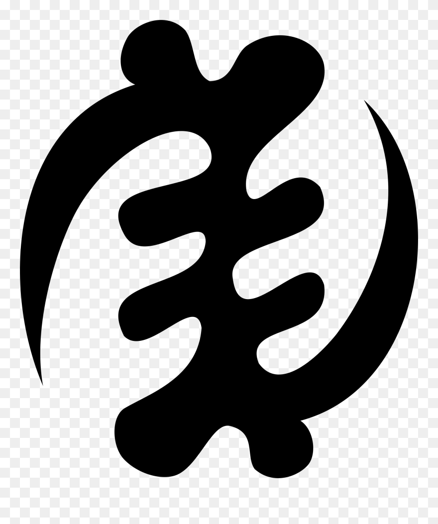 Adinkra Symbols Nyame Yoruba People Ghana God - Gye Nyame Symbol Png ...