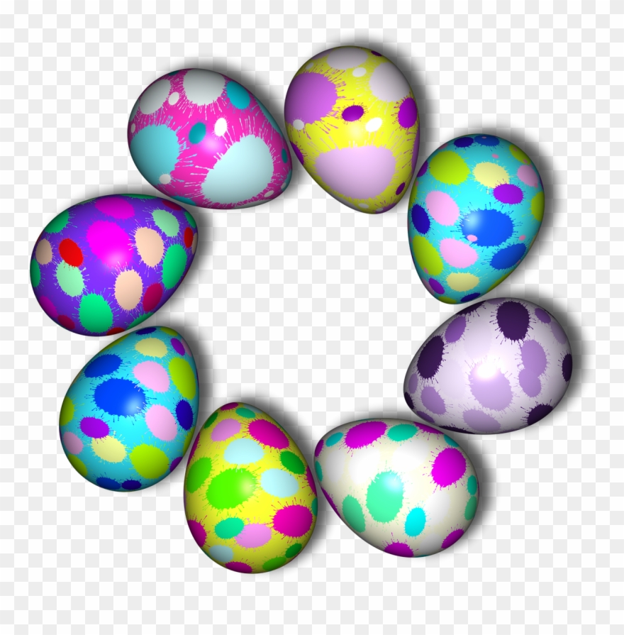 Easter Egg Clip Art Free - Png Download (#1375055) - PinClipart