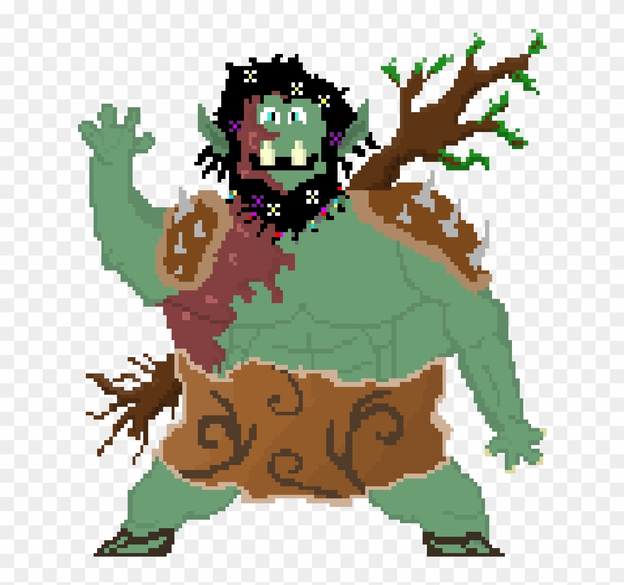 Download Everybody Wave Hello To Ugg, A Half-orc Barbarian Gardener ...