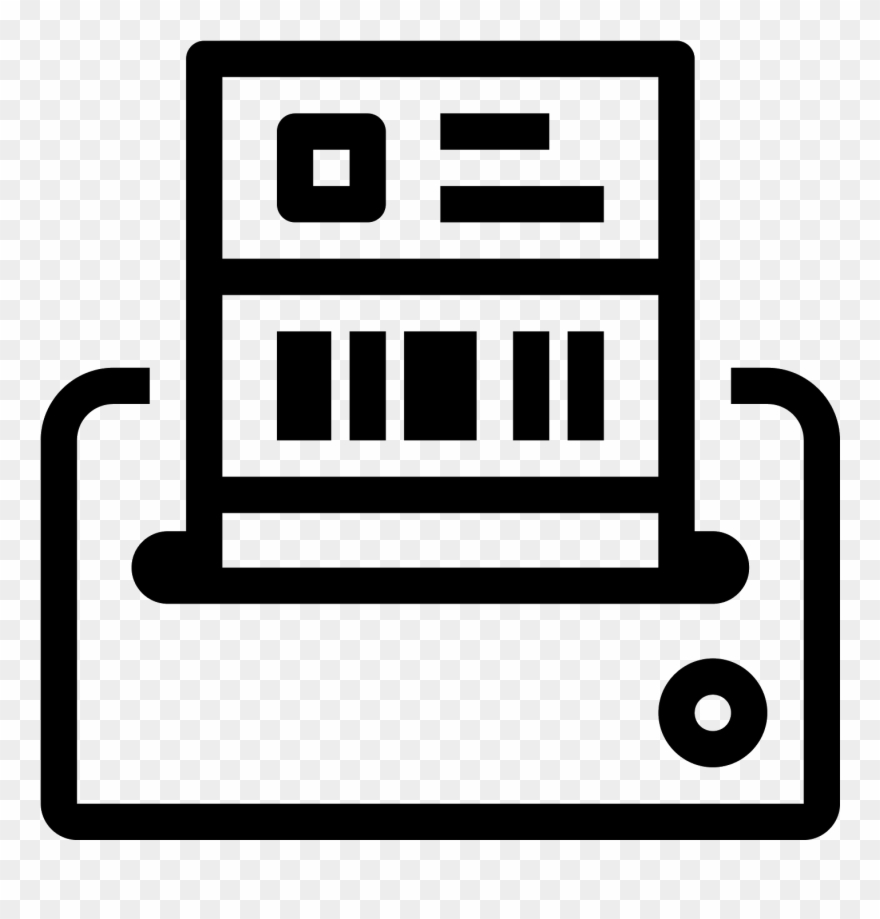 Printing Vector Label Printer Clipart Freeuse - Label Printer Icon Png ...