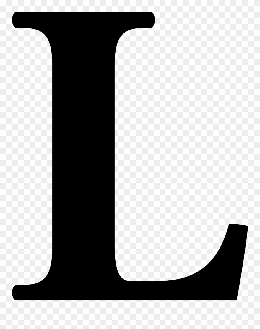 Download Letter L Clipart 5, Buy Clip Art - Huruf L - Png Download ...