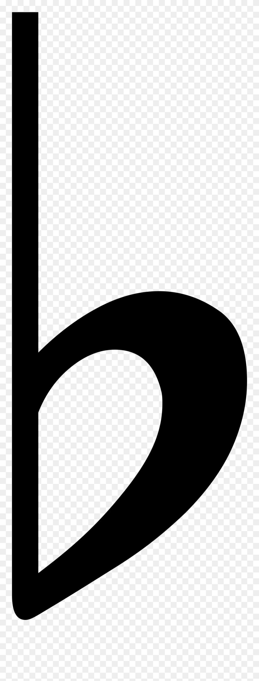 File Flat Wikipedia Fileflatsvg - Flat Sign Music Clipart (#1389036 ...