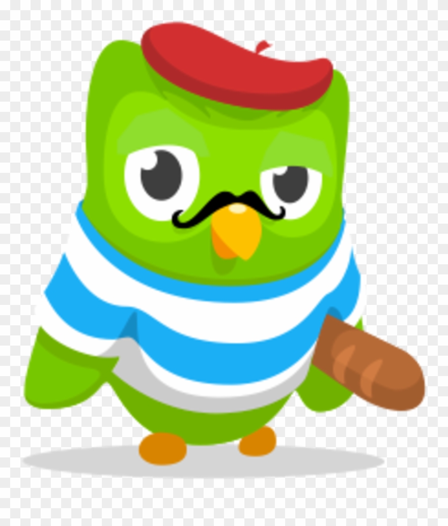 Download Duolingo Frances Clipart (#1392315) - PinClipart