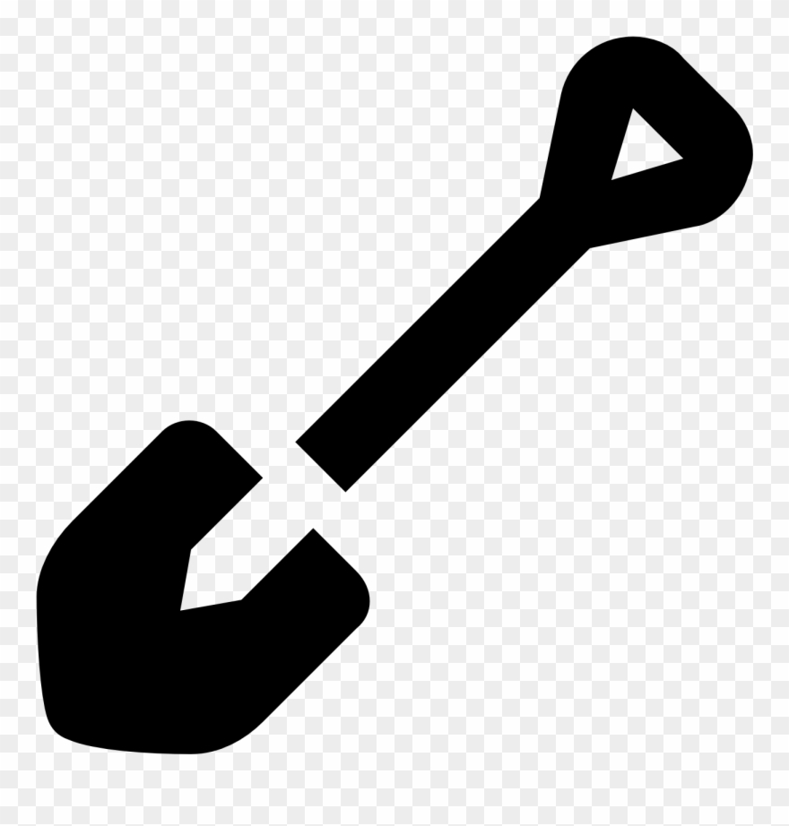 Spaten Icon - Spade Icon Clipart (#1393047) - PinClipart