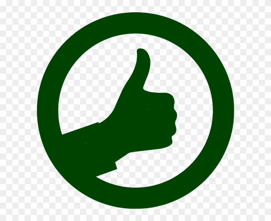 A Green Thumbs Up - Fetch Clipart (#1393176) - PinClipart