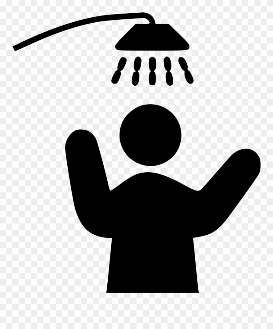 Png File - Taking A Bath Icon Clipart (#1395210) - PinClipart