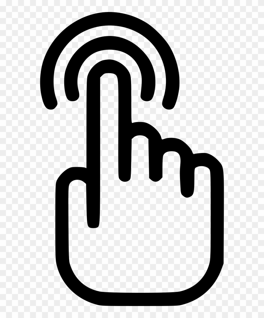 Click Icon Clipart (#1397341) - PinClipart