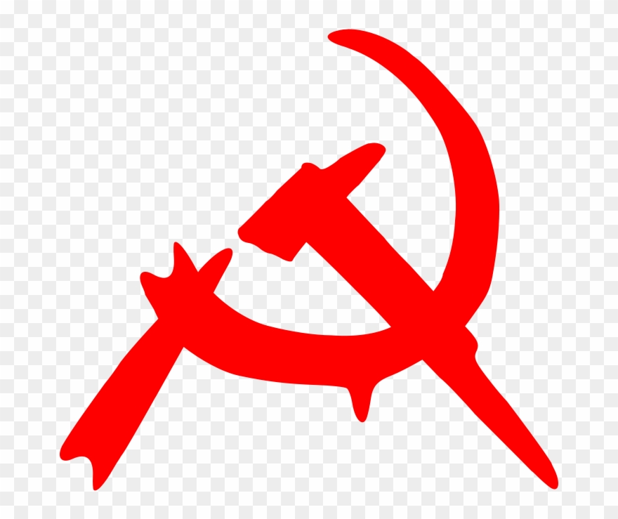 Red Hammer And Sickle Stencil Clipart (#144349) - PinClipart
