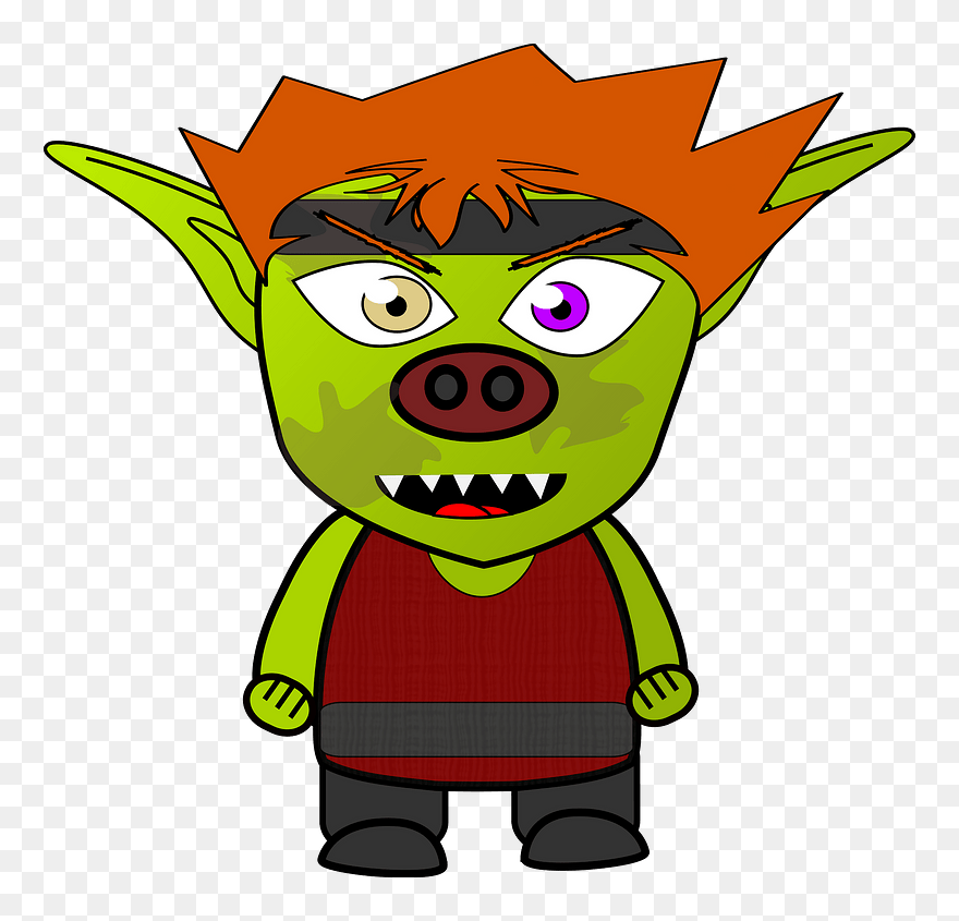 Green Goblin Drawing Download Computer Icons - Goblin Clipart - Png ...