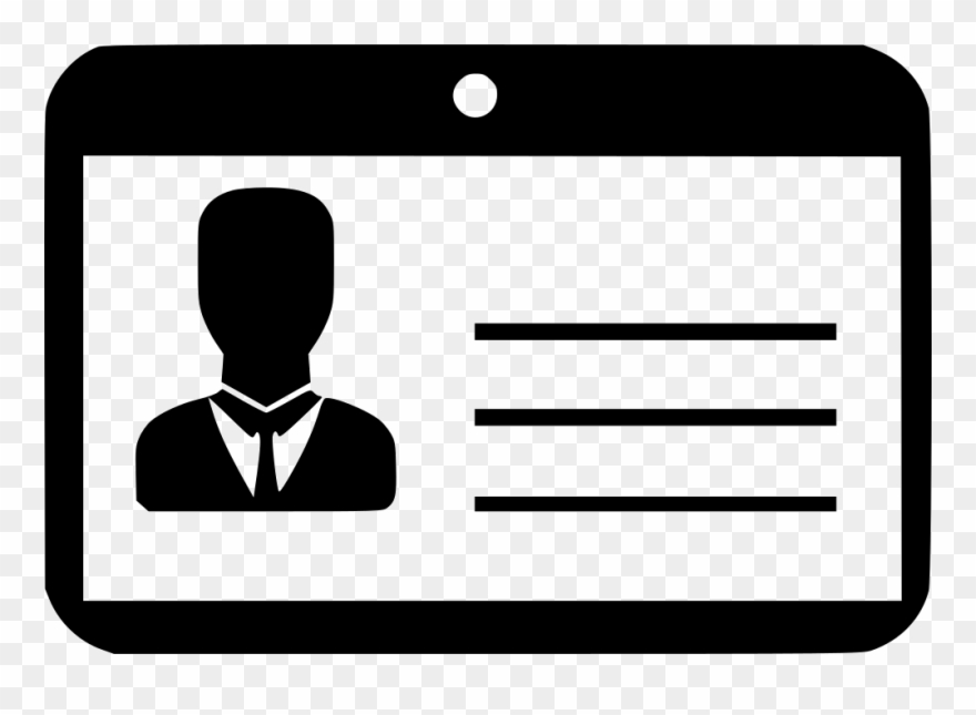 Identity Card Comments - Icon Clipart (#1406599) - PinClipart
