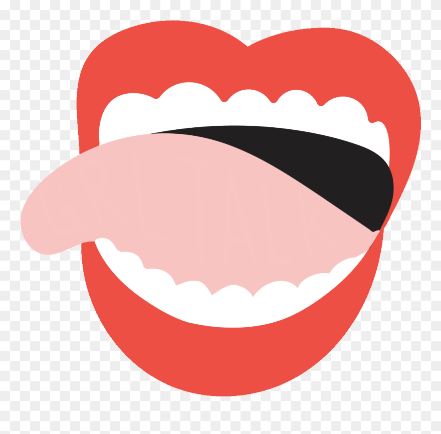 Talking Red Lips Sticker By Badassfemme For Ios Android - Talking Lips ...