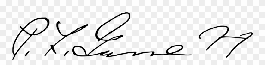 Pat Garrett Signature Clipart (#1430250) - PinClipart