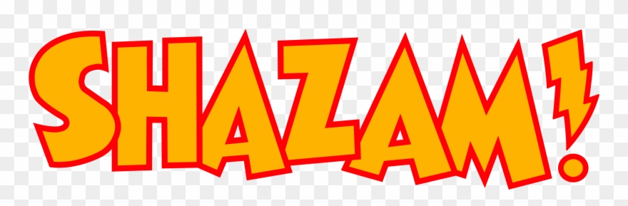 Classic "shazam" Logo - Shazam Logo Dc Clipart (#1433395) - PinClipart