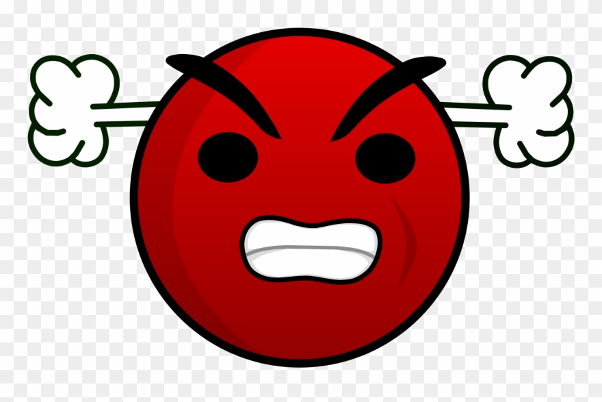 Download Mouth Svg Mad Image Free Stock - Red Mad Emoji Clipart ...