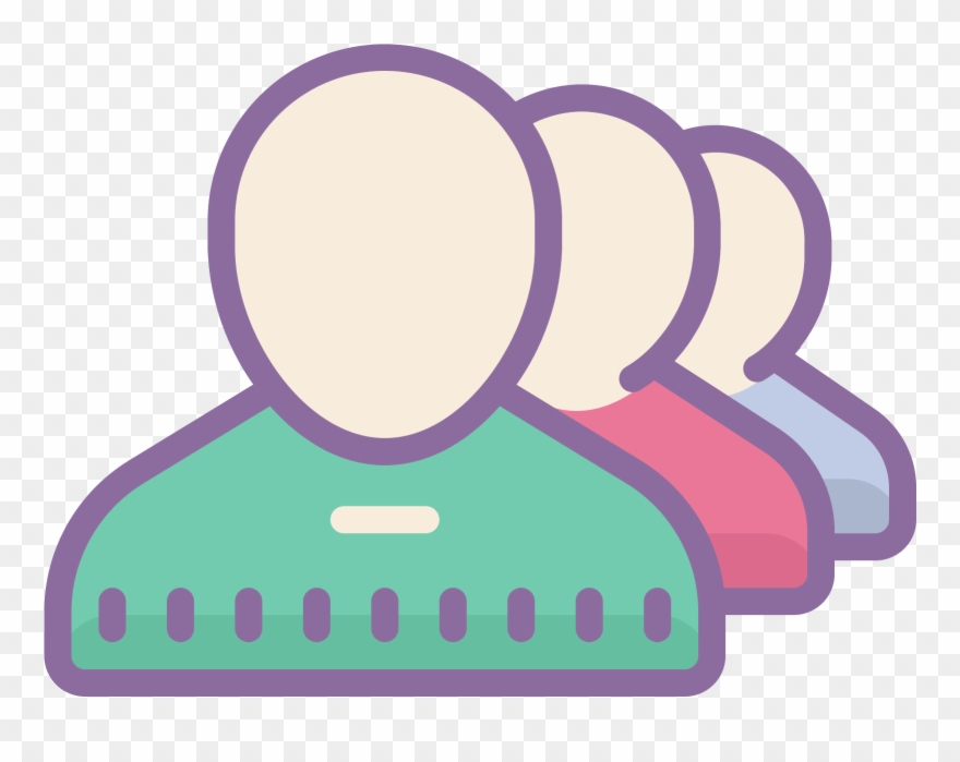 It's A Logo Of Queue Reduced To The Top Half Of Three - Queue Icon ...