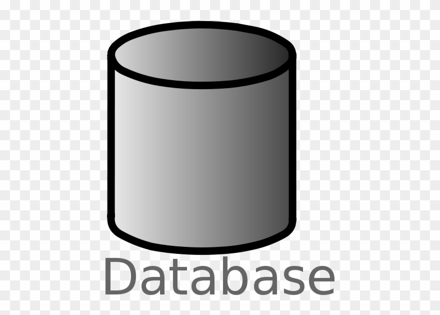 Free Database Symbol Labelled - Symbol Of Oracle Database Clipart ...