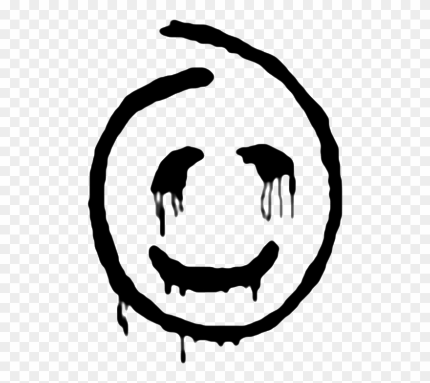 Drawn Smiley Hand Drawn - Red John Smile Png Clipart (#1443322 ...