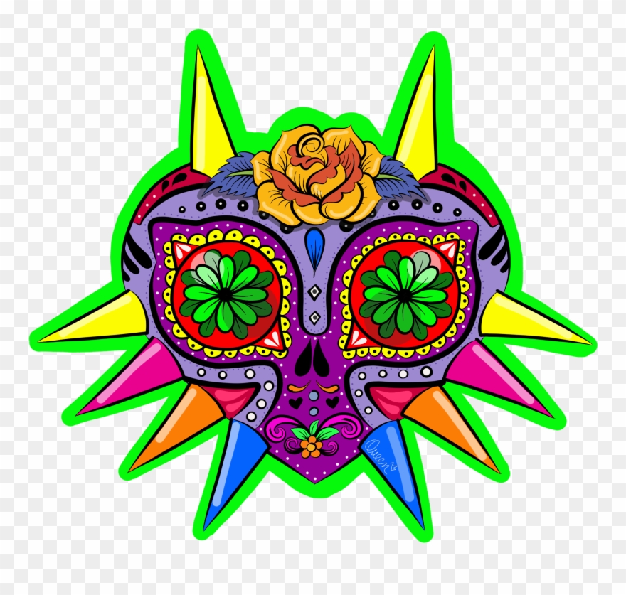 Graphic Design - Zelda Majora's Mask Symbol Clipart (#1450148) - PinClipart