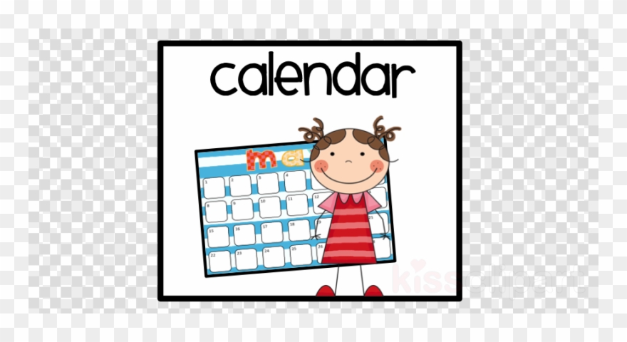 Calendar Helper Clipart Clip Art - Clip Art Calendar Time - Png ...