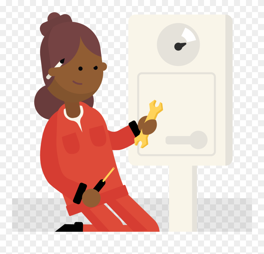 Person Fixing Machine - Machine Clipart (#1473871) - PinClipart