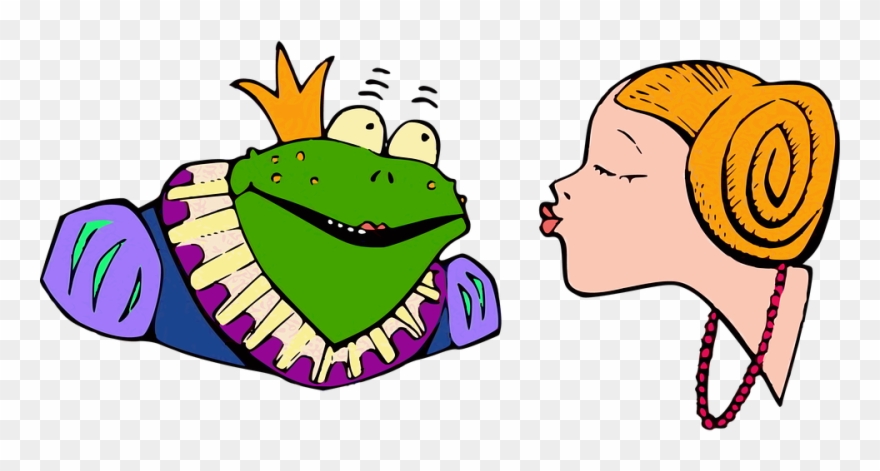 Fairy Tale Clipart 9, Buy Clip Art - Frog Prince - Png Download ...