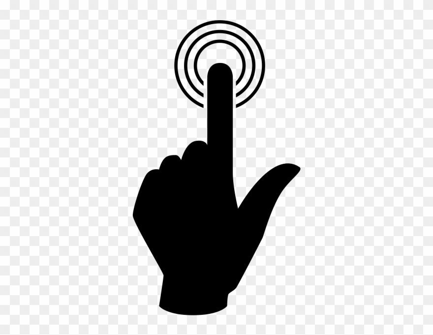 Triple Tap Rubber Stamp - Tap Icon Svg Clipart (#1483155) - PinClipart