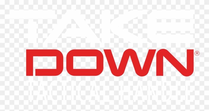 Takedownlogo Tactical Handle White - Down Clipart (#1483670) - PinClipart