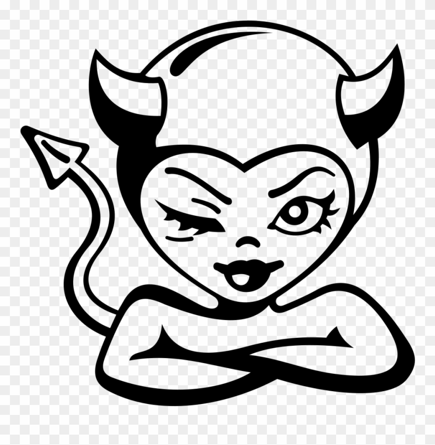 Download Devilgirl - Devil Girl Clipart - Png Download (#1492049 ...