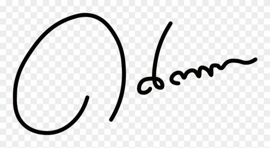 Signature Adam Bond - Portable Network Graphics Clipart (#1493314 ...