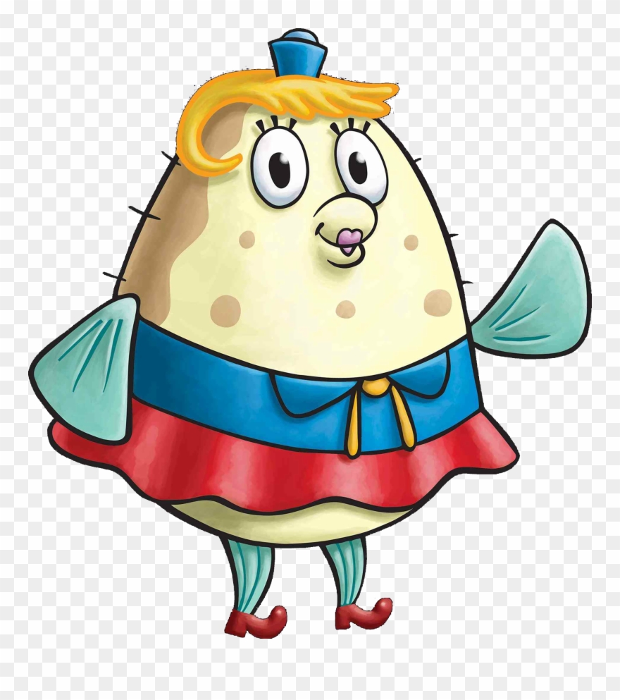 Image Squarepants Mrs Puff Character Nickelodeon Painted - Mrs Puff ...