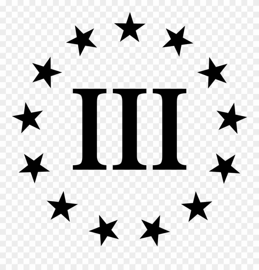 Download Three Percenter Decals Google - Three Percenter Tattoo Clipart ...