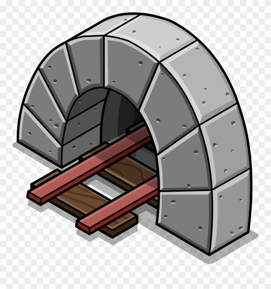 Red Line Tunnel Sprite 002 - Arch Clipart (#1501901) - PinClipart