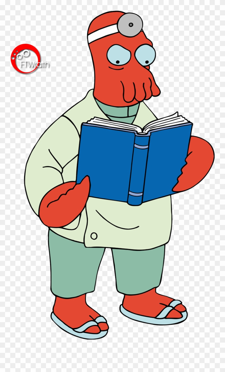 Download Futurama Png Clipart Web Icons Png - Dr Zoidberg Feet ...